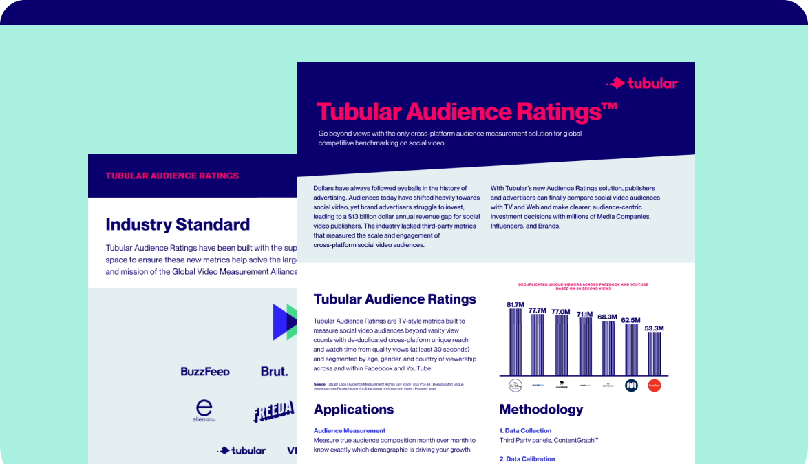 Tubular Audience Ratings™ Overview – Tubular Labs